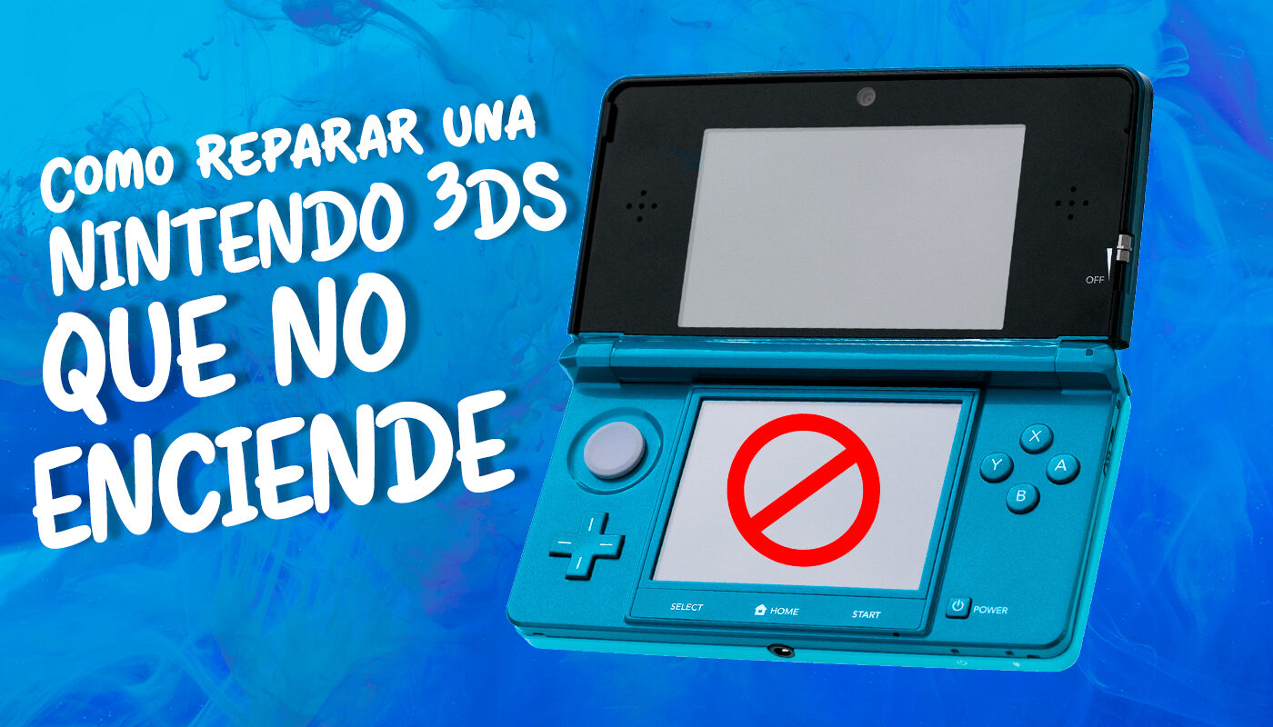 ¿Cómo reparar Nintendo 3DS que se apaga a los segundos de usarla?