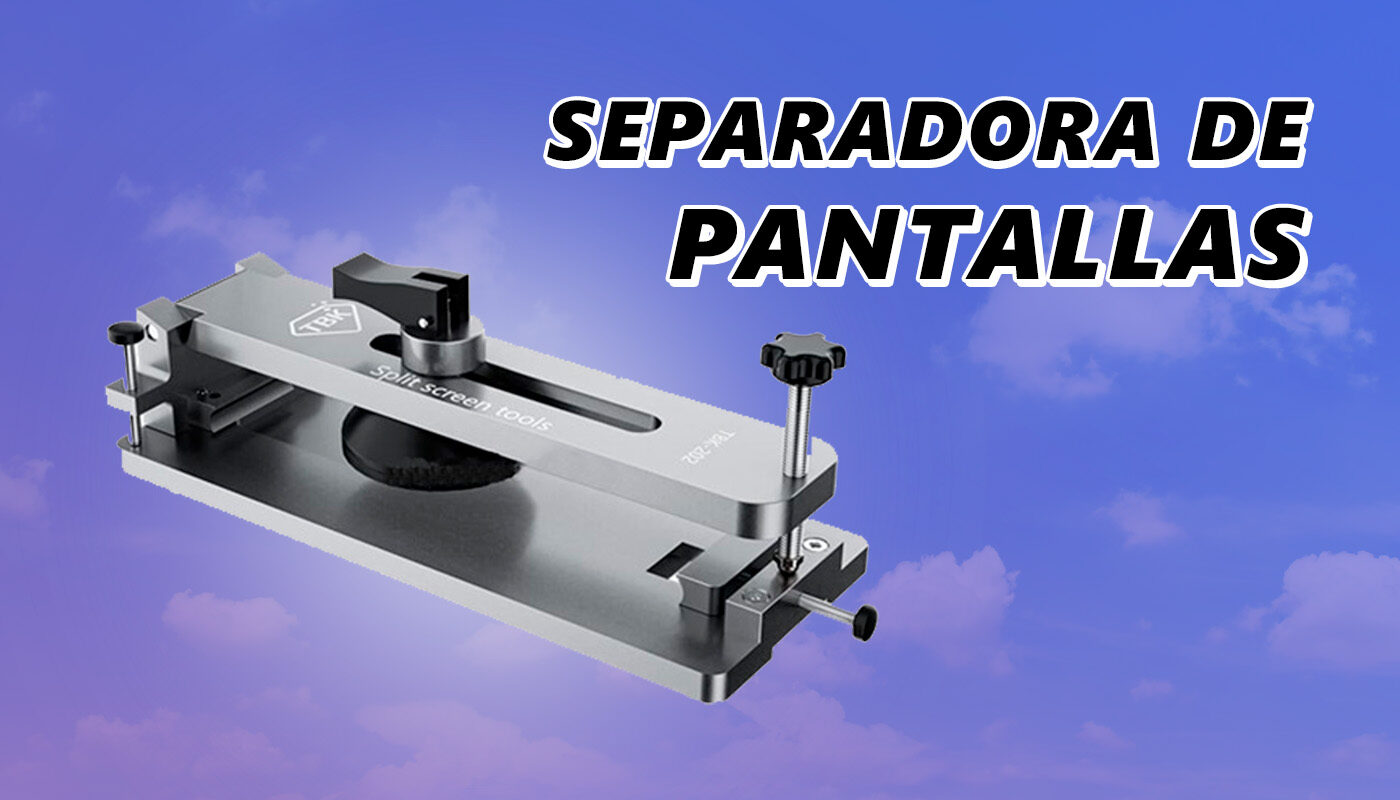 Así de útil resulta el separador de pantallas iPhone TBK-202