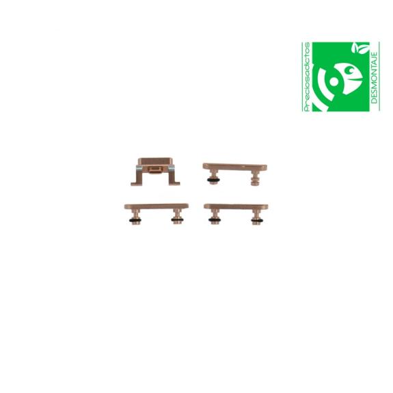 Kit Botones (desmontaje) para iPhone 8 Dorado|Preciosadictos